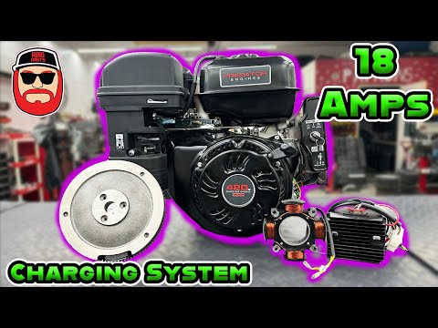 High Output 420cc 18 Amp Charging Kit Install