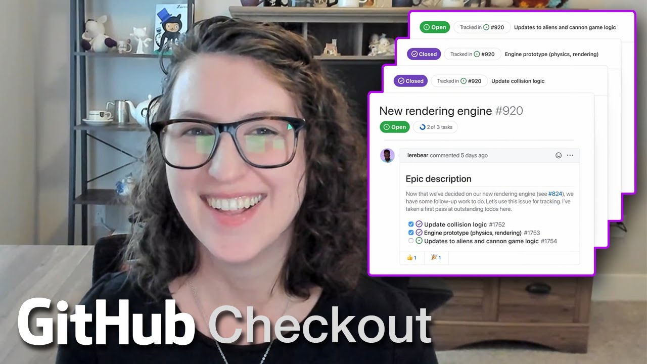 Break issues into actionable tasks - GitHub Checkout