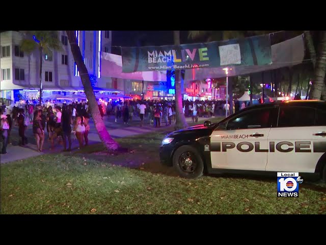 Miami Beach curfew 2023: Videos show scenes of chaos as two shot dead during spring break