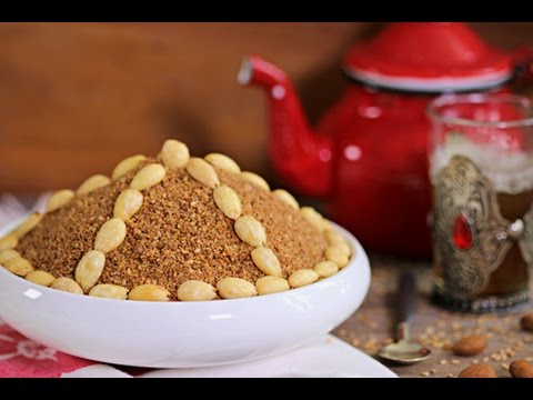 [ARB] سلو أو السفوف - حلوى مغربية / Sellou - Moroccan Energy Mix - CookingWithAlia - Episode 495