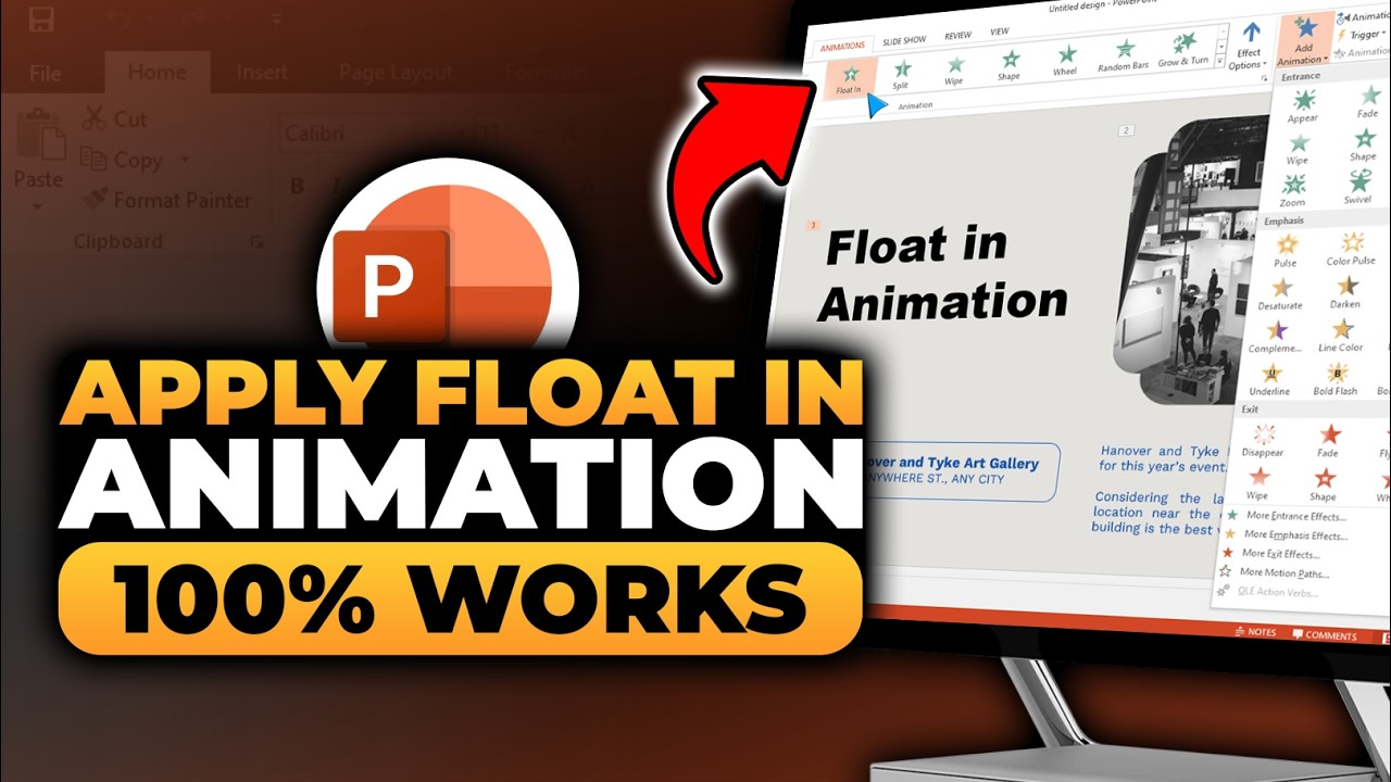 How To Apply Float in Animation in PowerPoint (FAST & EASY) | 100% WORKS | NO Yapping, To The Point!