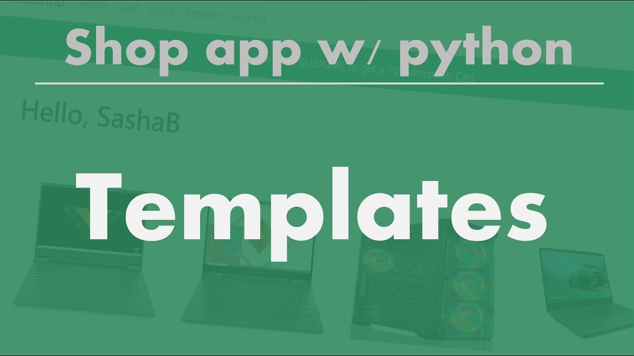 Build a web app with python: HTML Templates