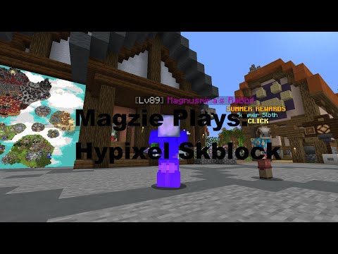 Planning For Spider Slayers:  Magzie Plays A Farming Profile On Hypixel Skyblock!  EP:92