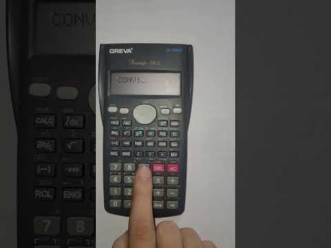 Convert km/h to m/s using scientific calculator