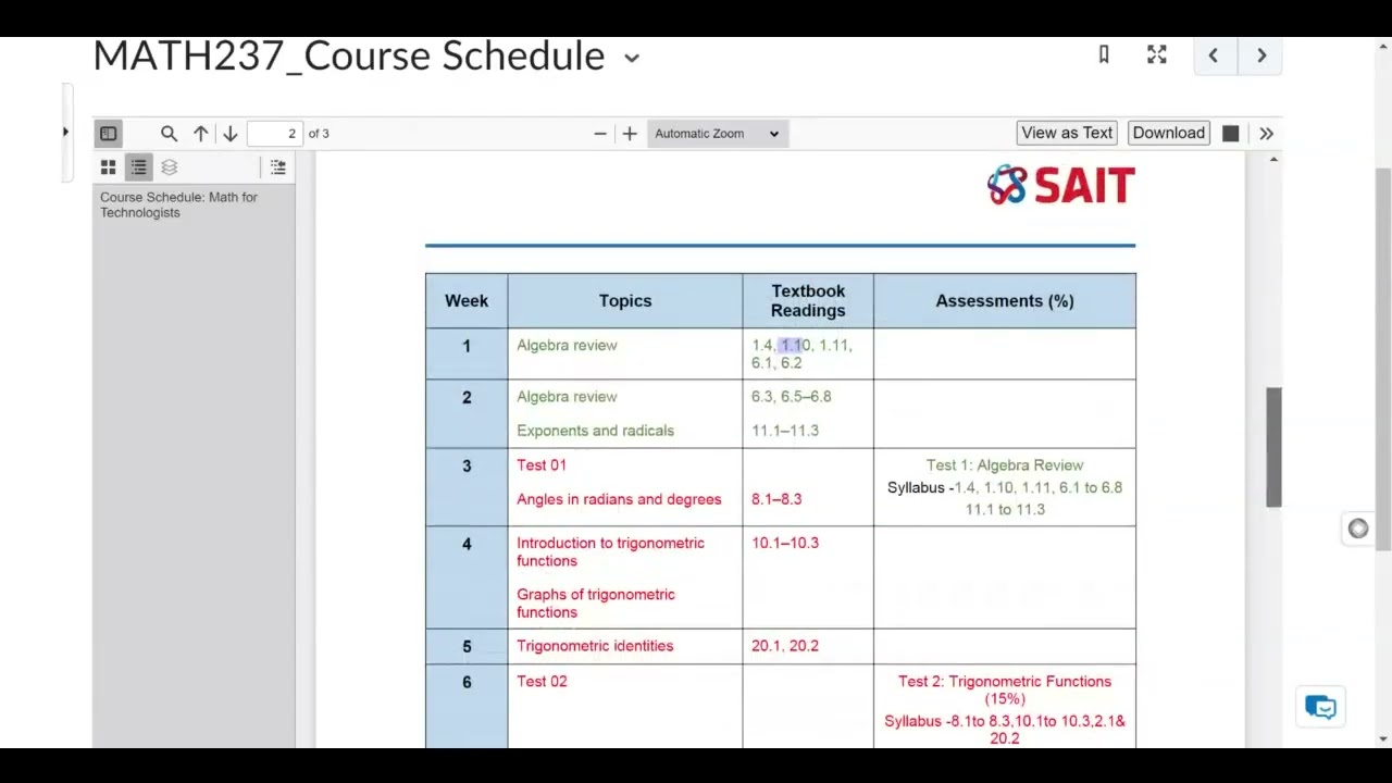 Fall Math 237 - Introduction