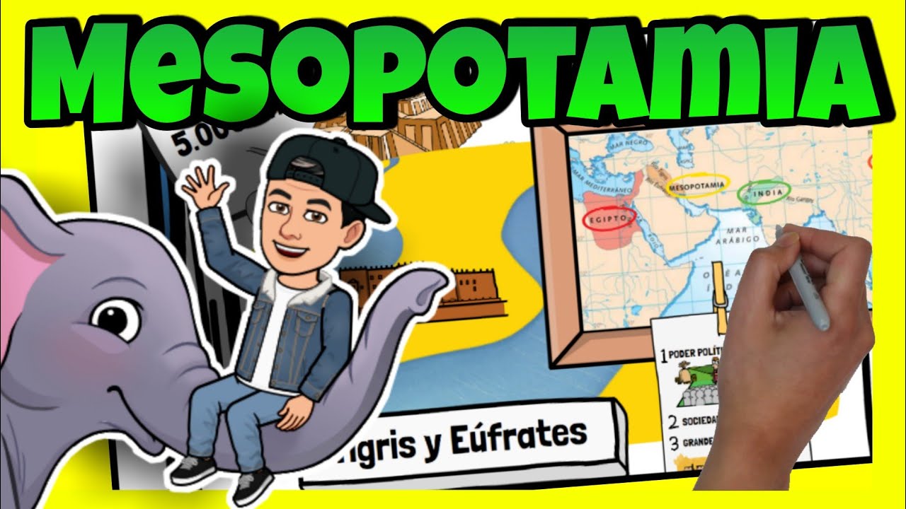 😮 MESOPOTAMIA: A CIVILIZATION between TWO RIVERS | Educational videos for children