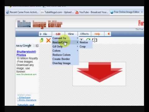 Resize a small animated gif image online for free