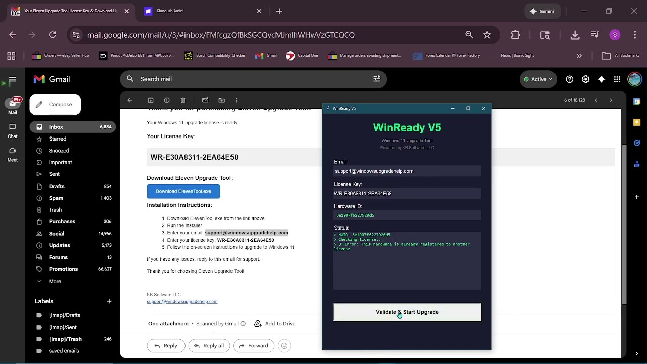 UPgrade unsupported hardware window 10 to window 11, works on all pc running 10, for 2026!