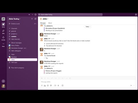 100% FREE Slack Time Tracking | Walkthrough