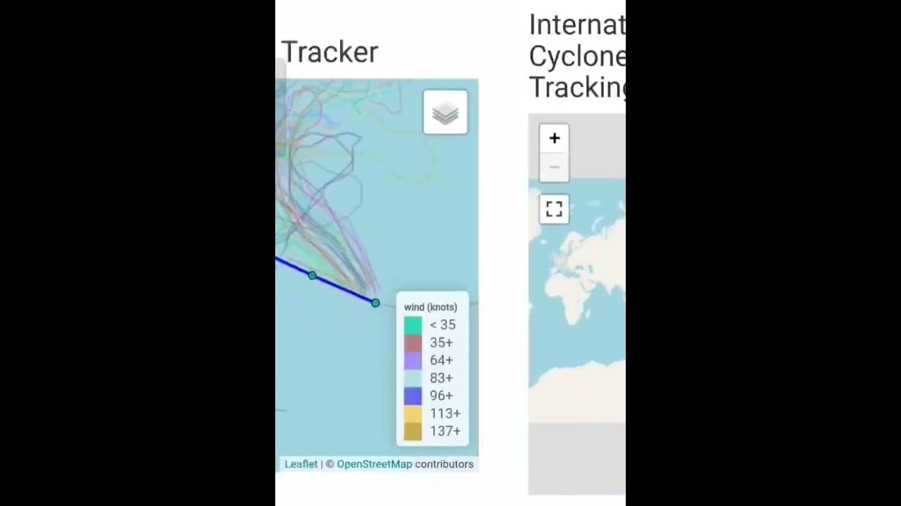 International Hurricane / Cyclone / Typhoon Tracking Map on 11th May - Cyclocane.com