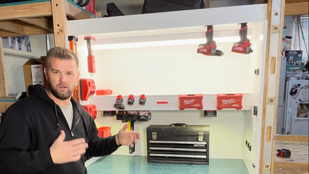 Homeowner Workbench With StealthMounts!