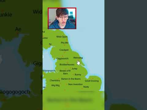 Most ODD TOWN NAMES in the UK! #shorts