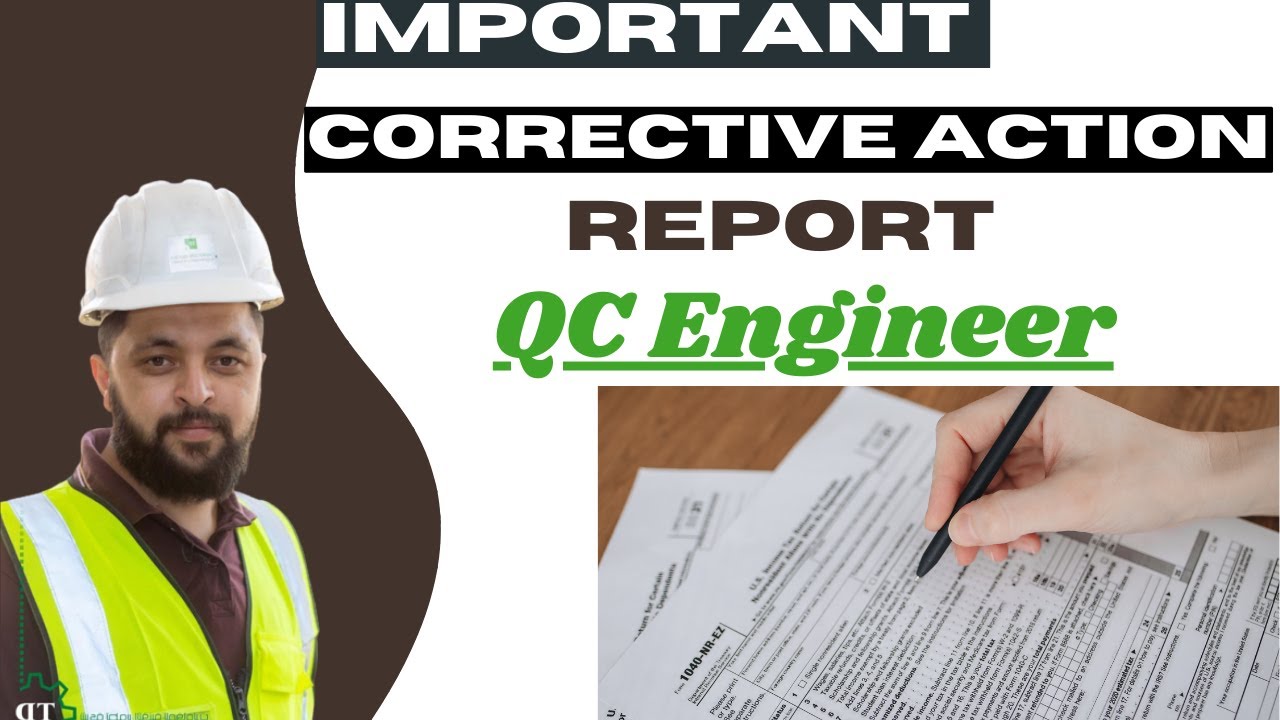 How To Prepare Corrective Action Report | Corrective Action Report Format in Construction Projects.