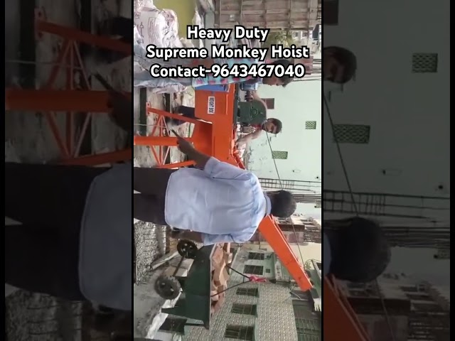 Lifting Machine - 3Hp Monkey Crane Manufacturer from New Delhi