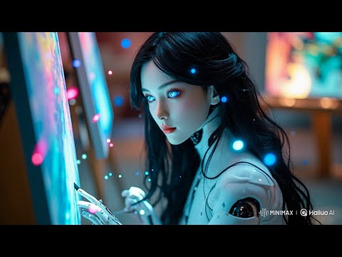 "AI Robot Painting Stunning Art | Android Artist in Action"