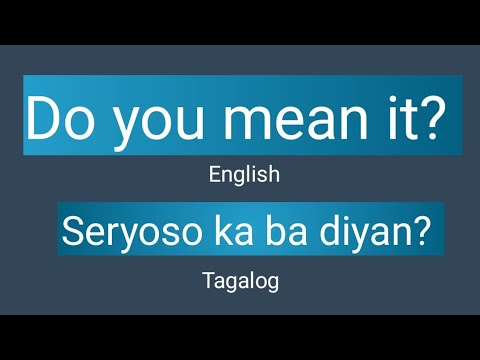 PRACTICE SPEAKING USING THESE #english #tagalog Translation
