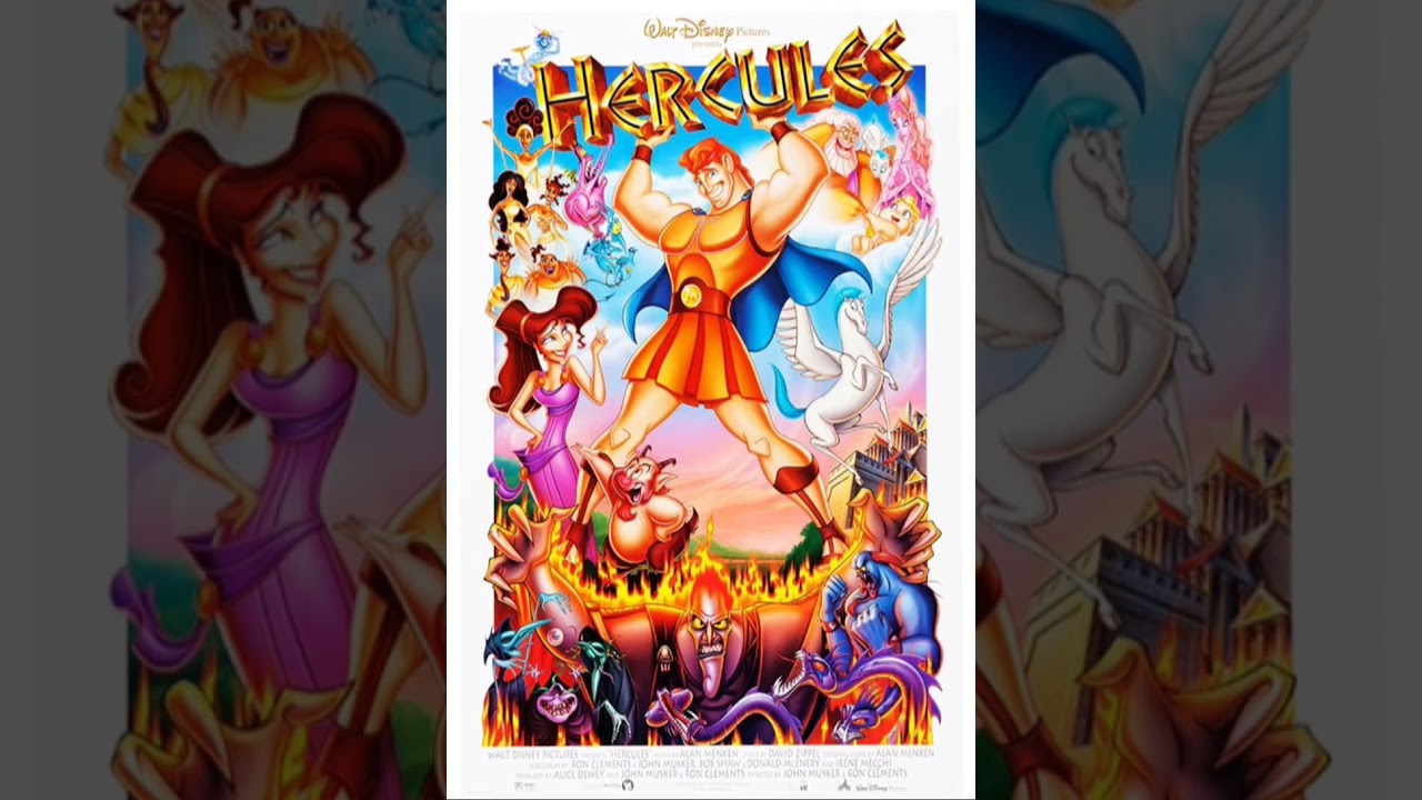 Hercules (1997) movie poster #disney #fantasy #comedy