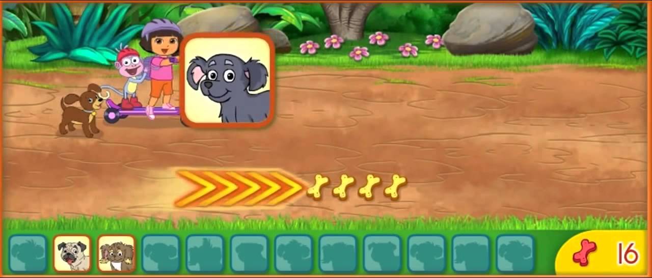 Dora The Explorer   Save the Puppies Movie Game