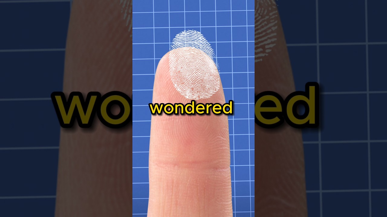 Why do we have fingerprints? (Explained) #shorts #viral #fingerprint #crime #identity