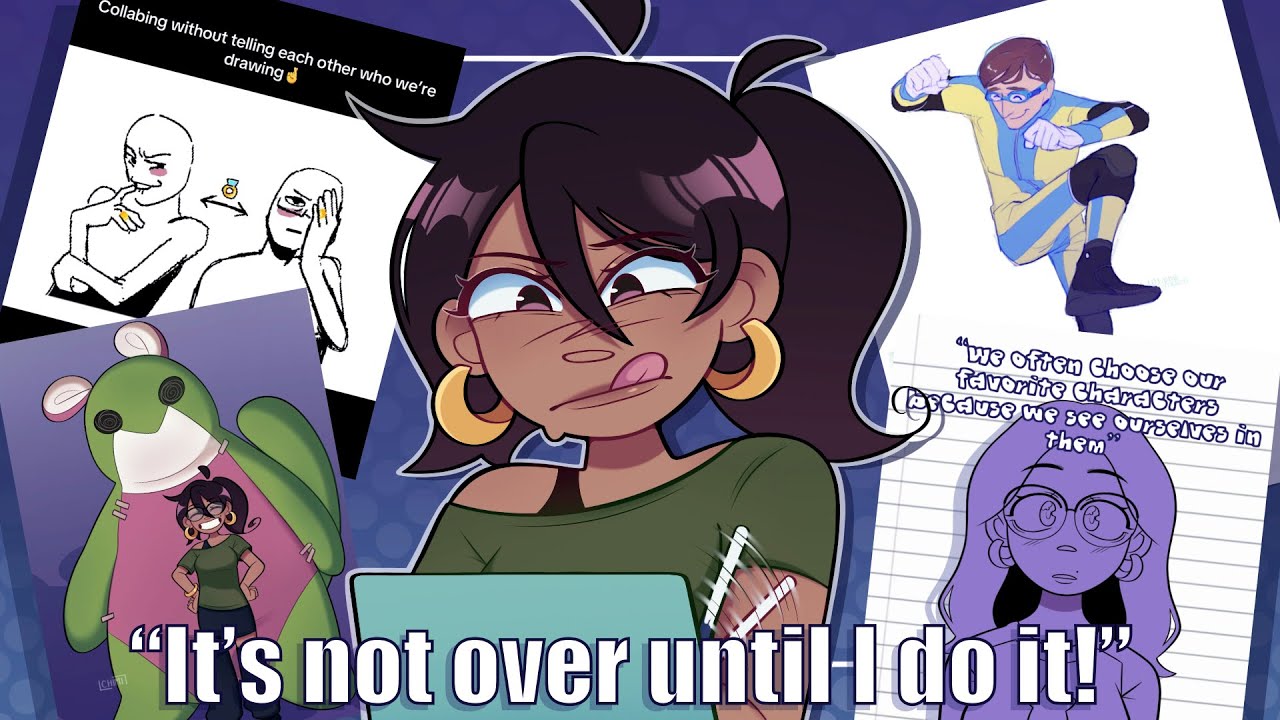 Trying viral art trends I’ve MISSED! // art + commentary 