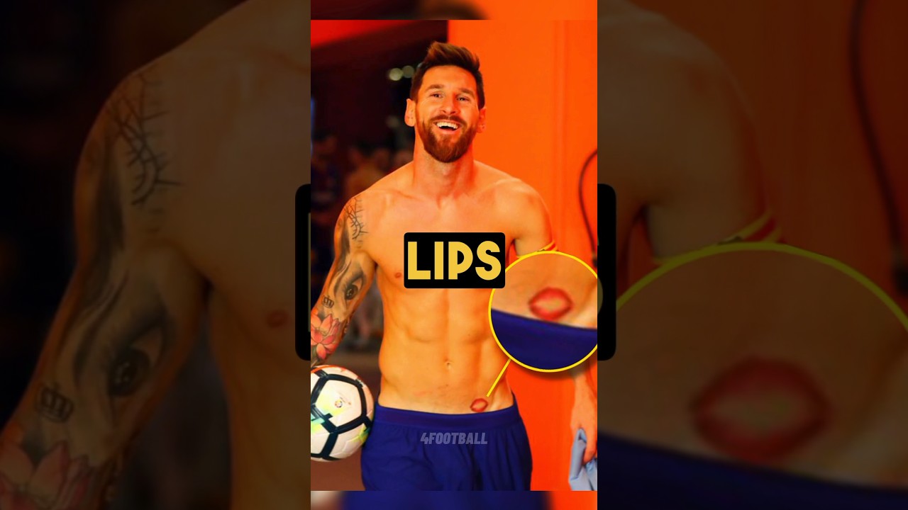Messi has 3 tattoos dedicated to his Wife 🥰 #viral #football #messi
