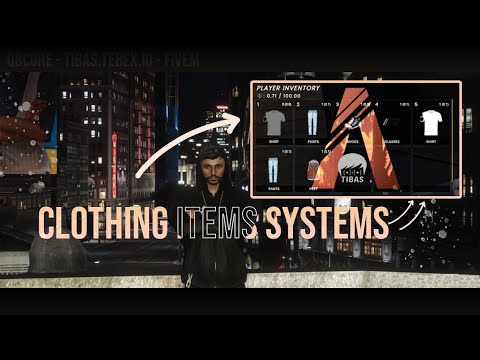 [PAID] [QBCore] Clothing System (Items) - FiveM Releases - Cfx.re Community