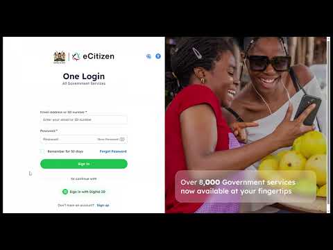 How To Register on eCitizen (2025 Tutorial)