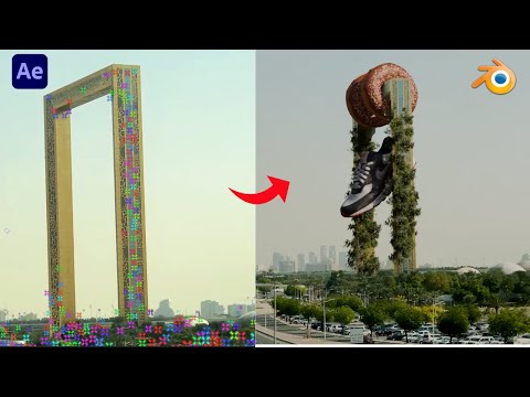 How to Export Tracking Data To blender from After effects!