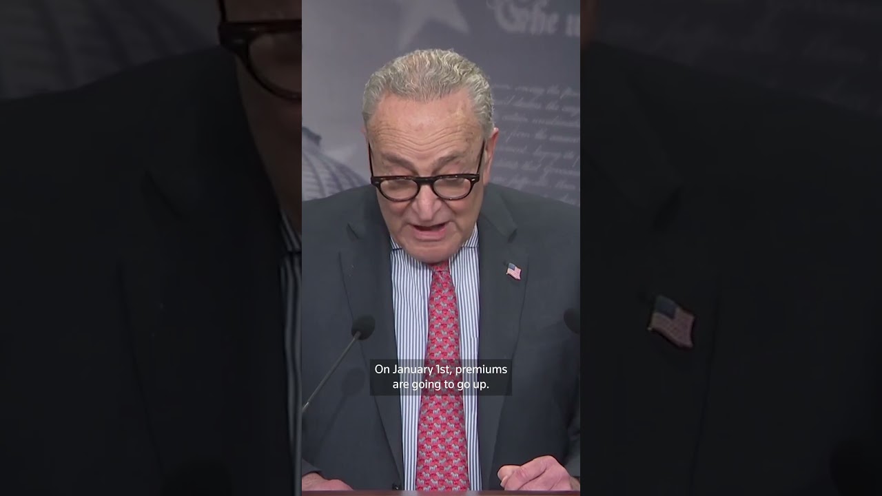 Schumer blasts the Republican healthcare bill