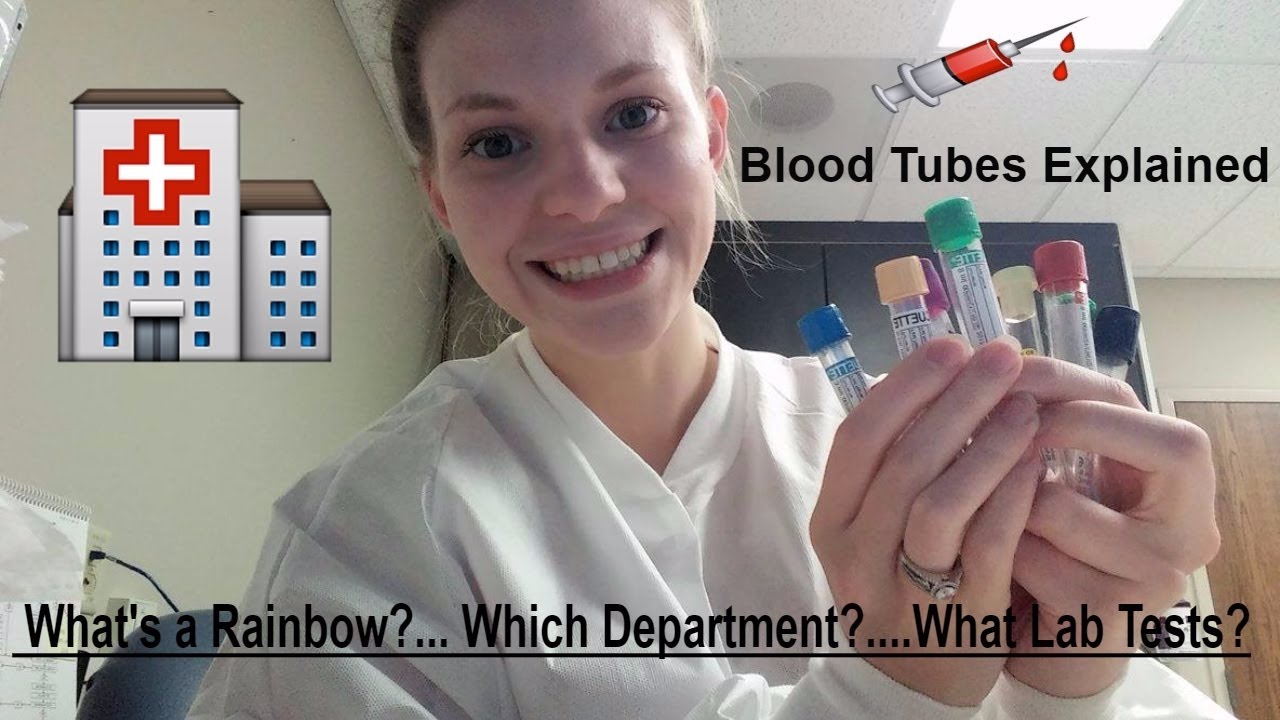 Phlebotomy & Laboratory Blood Tubes Explained!!