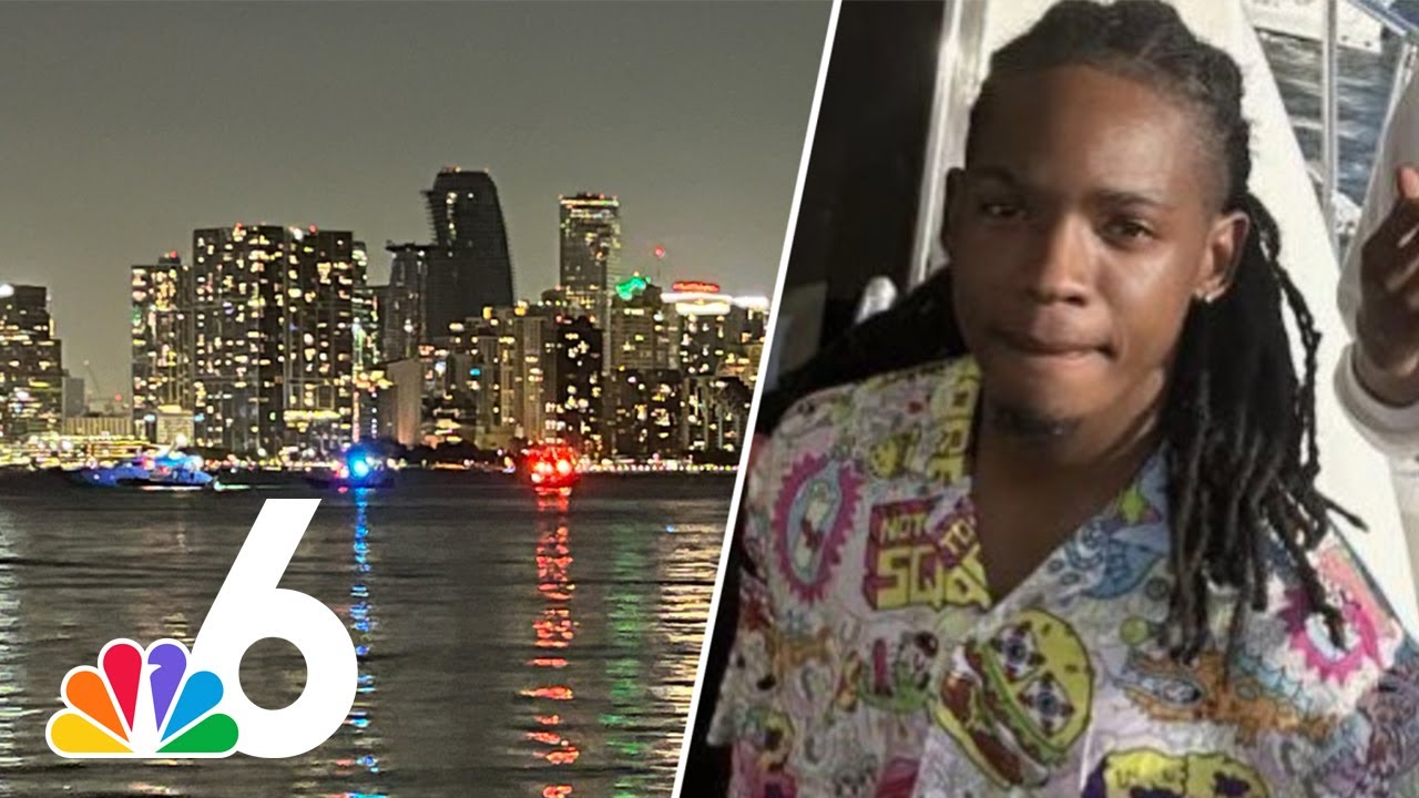 Family sues as video shows man drowning in Biscayne Bay