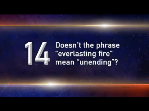 does the phrase, "everlasting fire," mean unending? -- Pastor Doug Batchelor