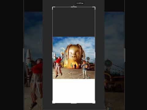 Extending ASTROWORLD Album Cover Using AI