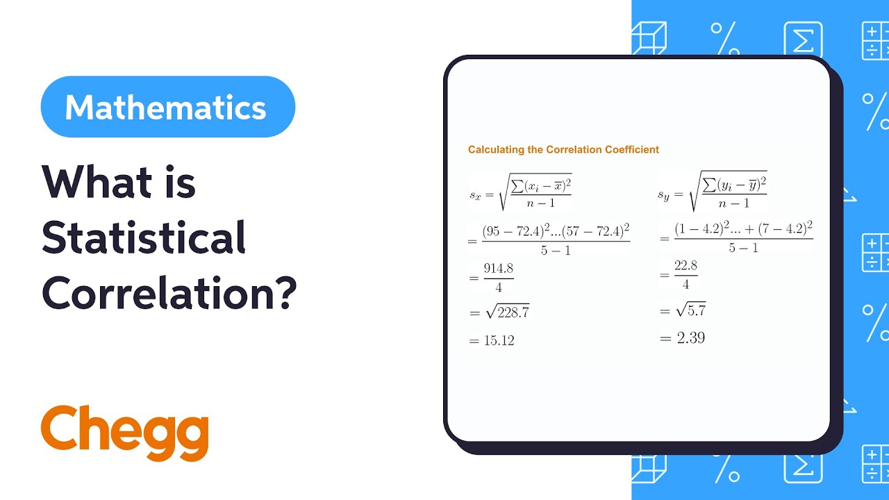 What is Statistical Correlation? | Introduction to Statistics