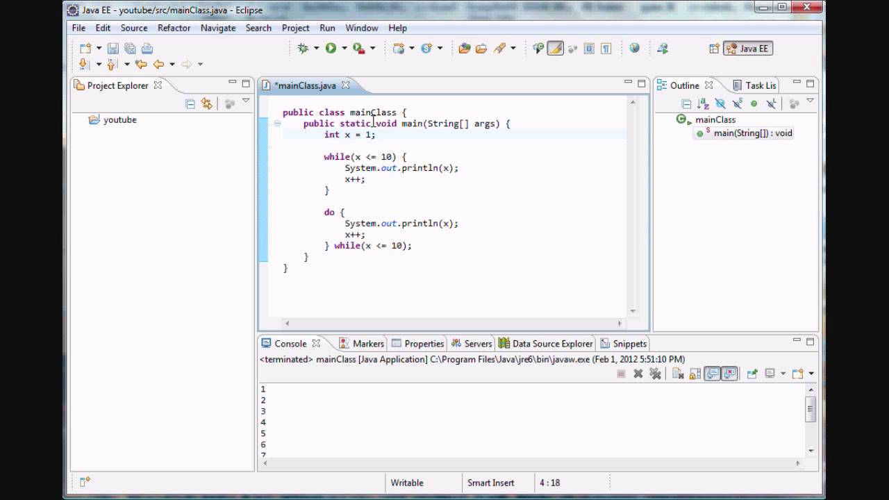Java Programming - 9 - Do While Loops