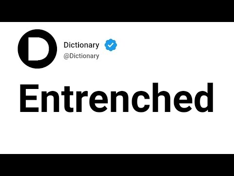 Entrenched Meaning In English