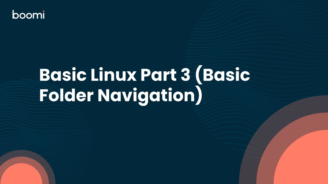 Basic Linux Part 3 Basic Folder Navigation