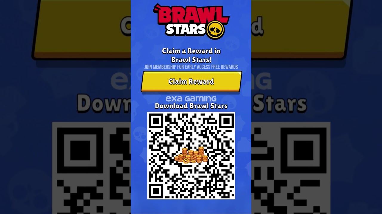 Brawl Stars FREE QR Code 🎁 Claim Rewards Now (100% Working) #brawlstars
