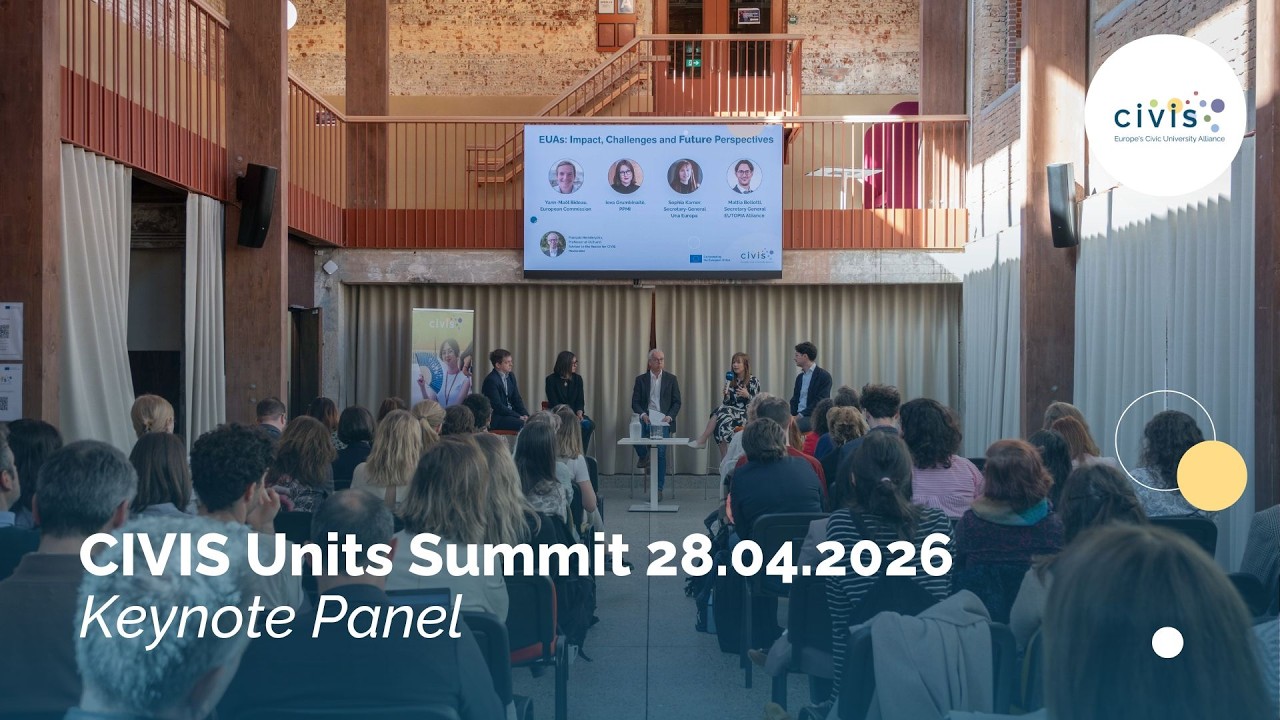 CIVIS Units Summit 28.04.2026 - Keynote Panel