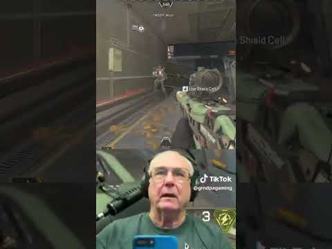 Grandpa Gaming No Scopes with the triple take. #noscope #apex #gaming #sniper