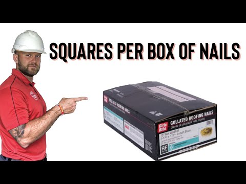 Roofing Coil Nails - How Many For Shingle Installation?