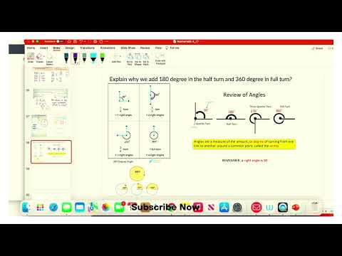 why we add 180 degree in the half turn and 360 degree in full turn