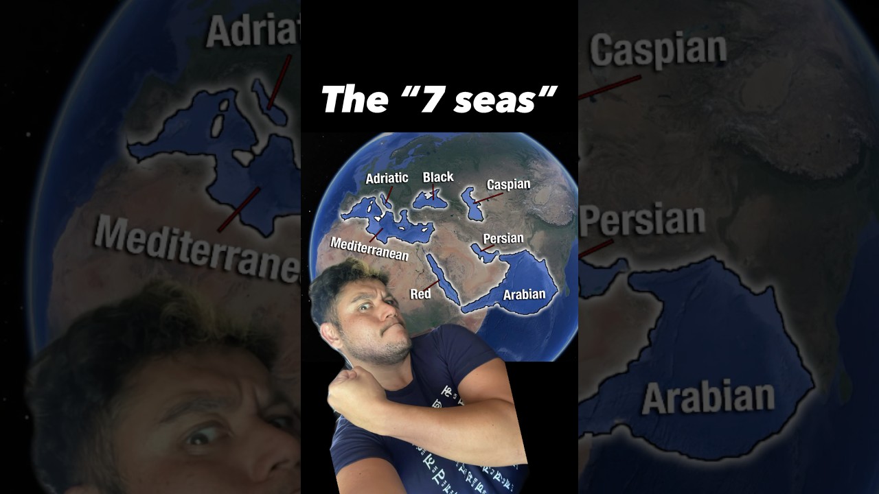 What were the “seven seas?”￼