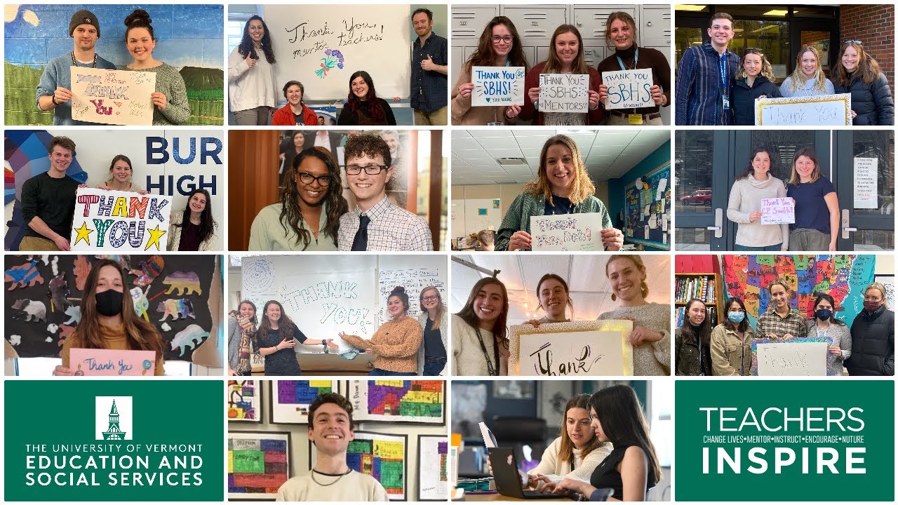 Thank You Mentor Teachers!
