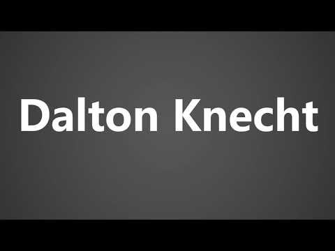 How To Pronounce Dalton Knecht