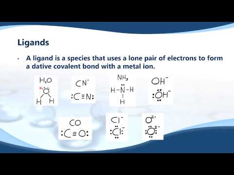 13.2.4 Define the term ligand.