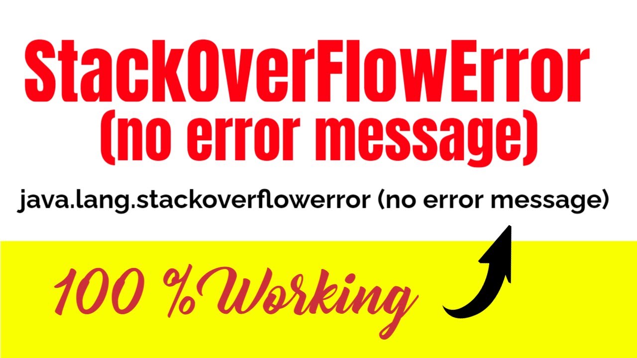 java.lang.stackoverflowerror (no error message) react native