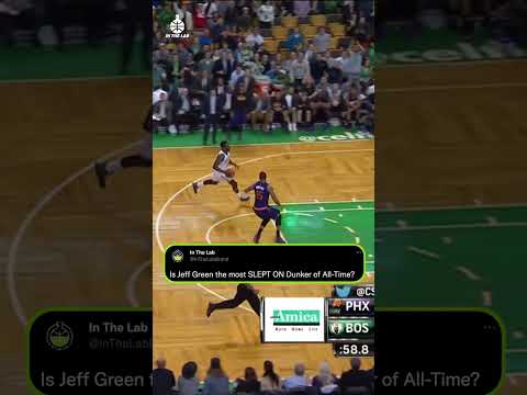 Is Jeff Green the most SLEPT ON Dunker of All Time? 🤔 #nba #basketball