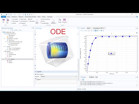 COMSOL: Solving ODE