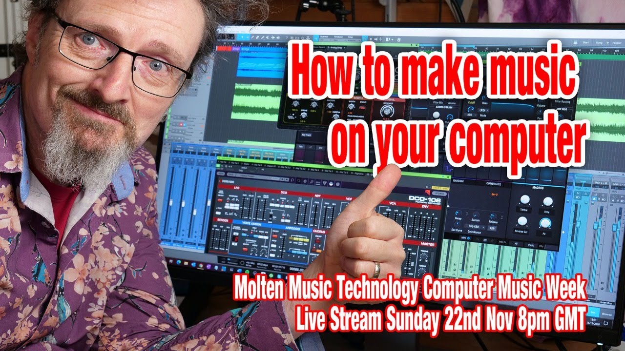 Computer Music Week - How to make music on your computer